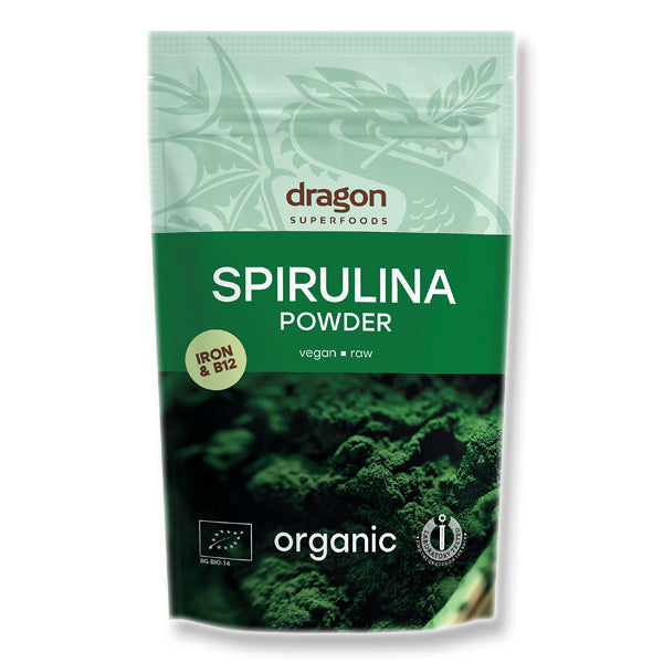Dragon Spirulina Powder Bio Βιολογικη Σπιρουλινα Σε Σκονη 100/200gr ...